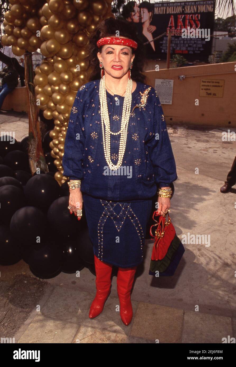 WEST HOLLYWOOD, CA - MARCH 24: Jackie Stallone attends Party to ...