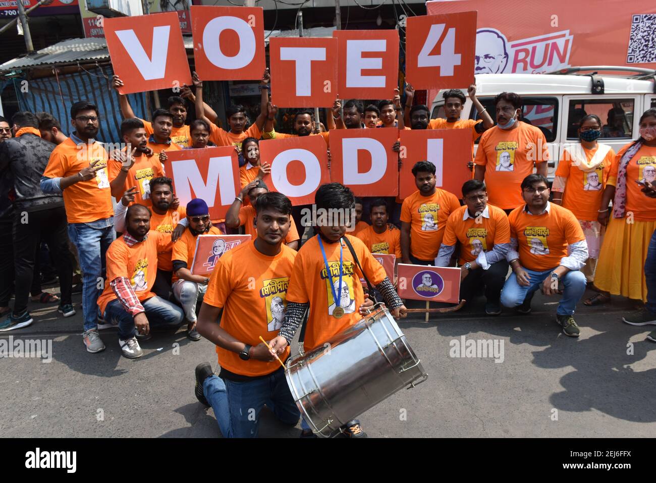 Bharatiya janata yuva morcha hi-res stock photography and images - Alamy