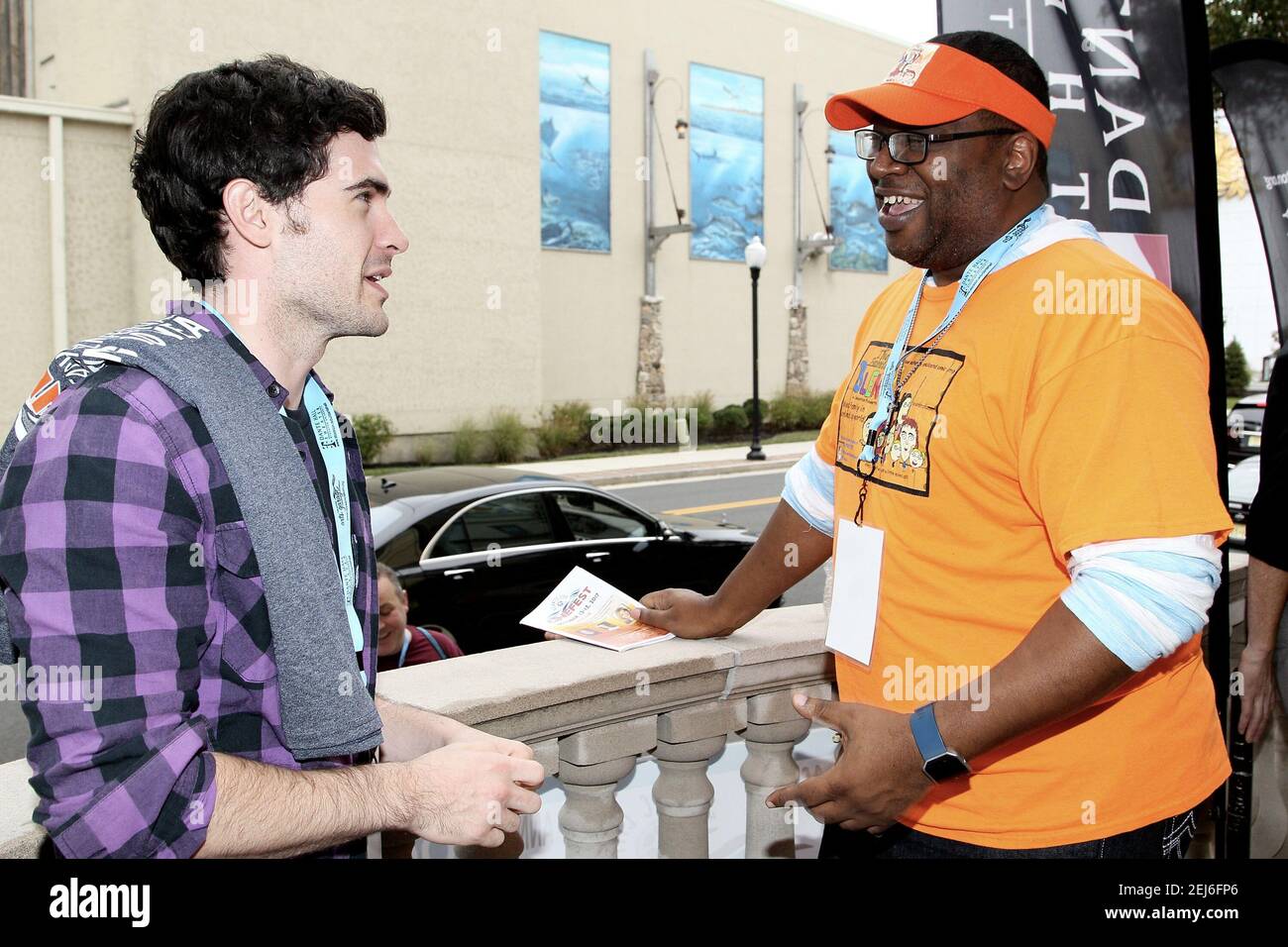 Atlantic City, NJ, USA. 14 October, 2017. Actor, Tyler Tackette ...