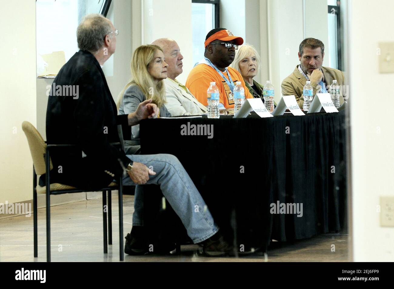 Atlantic City, NJ, USA. 14 October, 2017. Ned Echardt, Blanche Baker ...