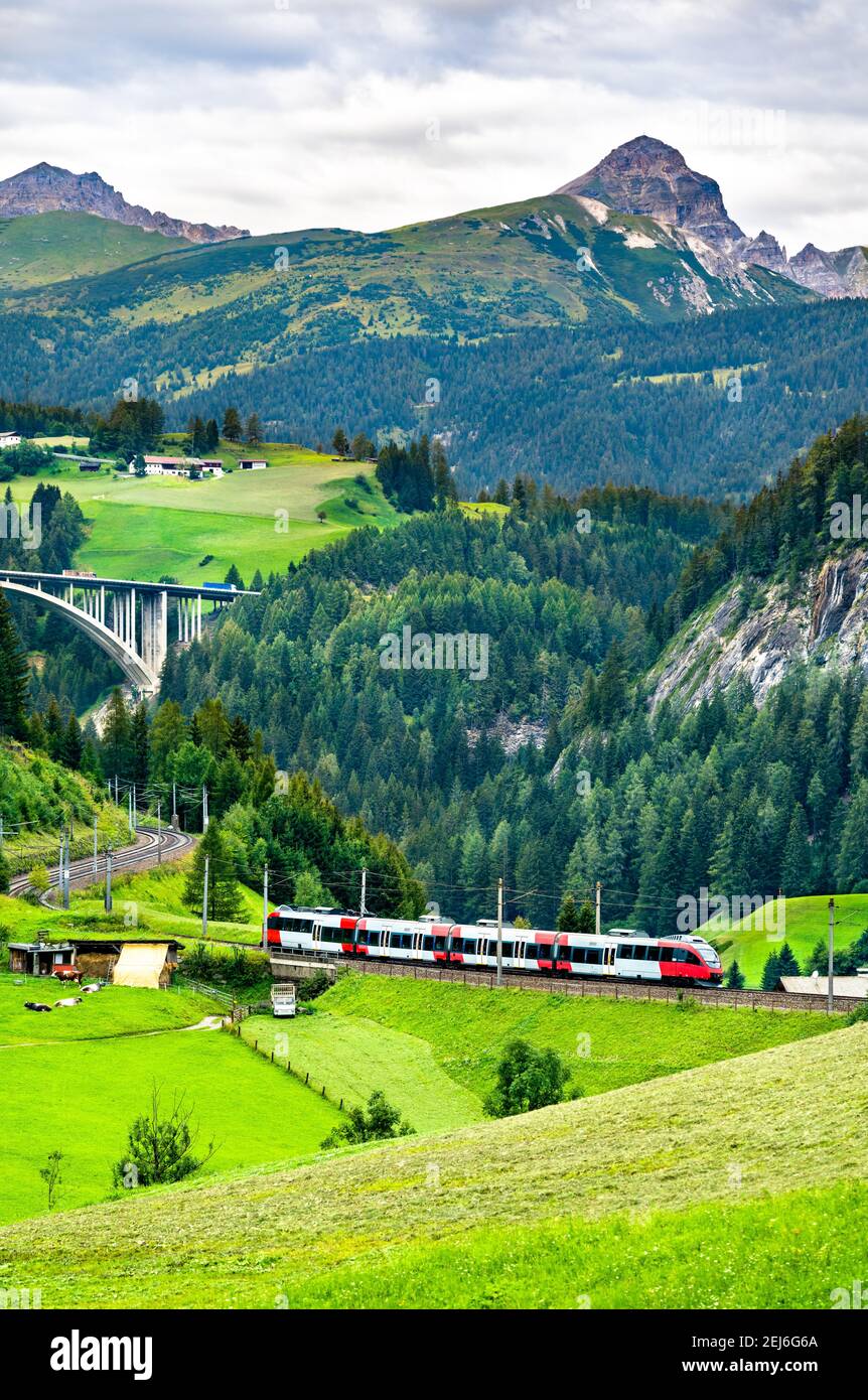 Brenner pass train hi-res stock photography and images - Alamy