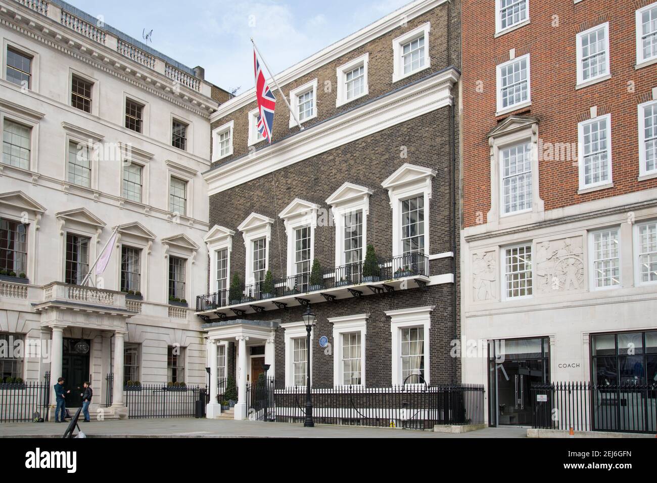 4 St. James's Square Stock Photo - Alamy