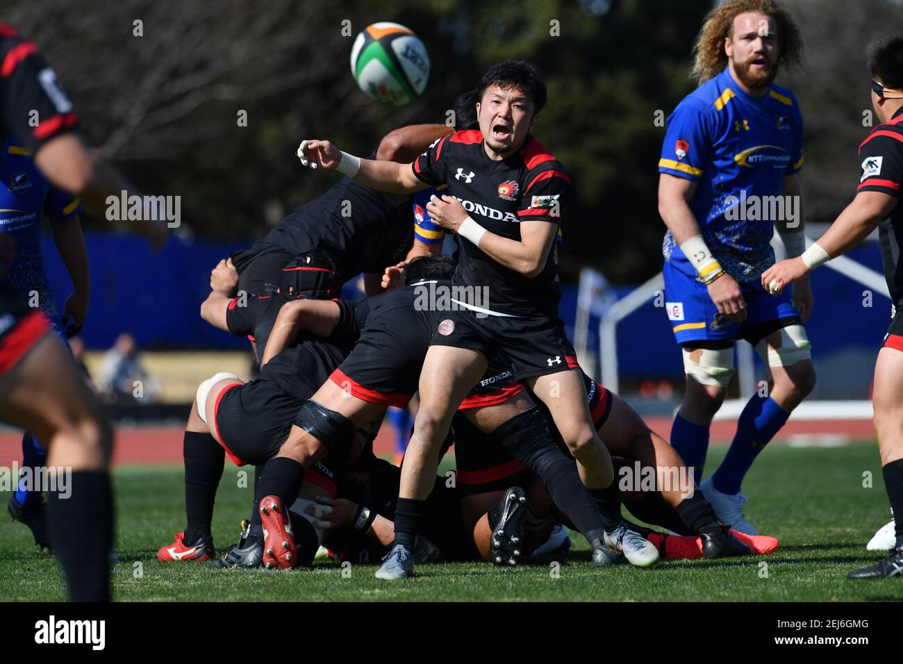 Tokyo, Japan. Credit: MATSUO. 20th Feb, 2021. Kenta Yamaji Rugby ...