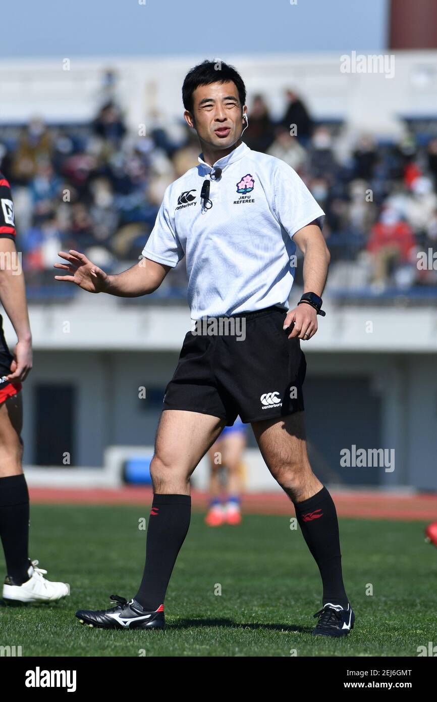 Tokyo, Japan. Credit: MATSUO. 20th Feb, 2021. Shuhei Kubo (Referee ...