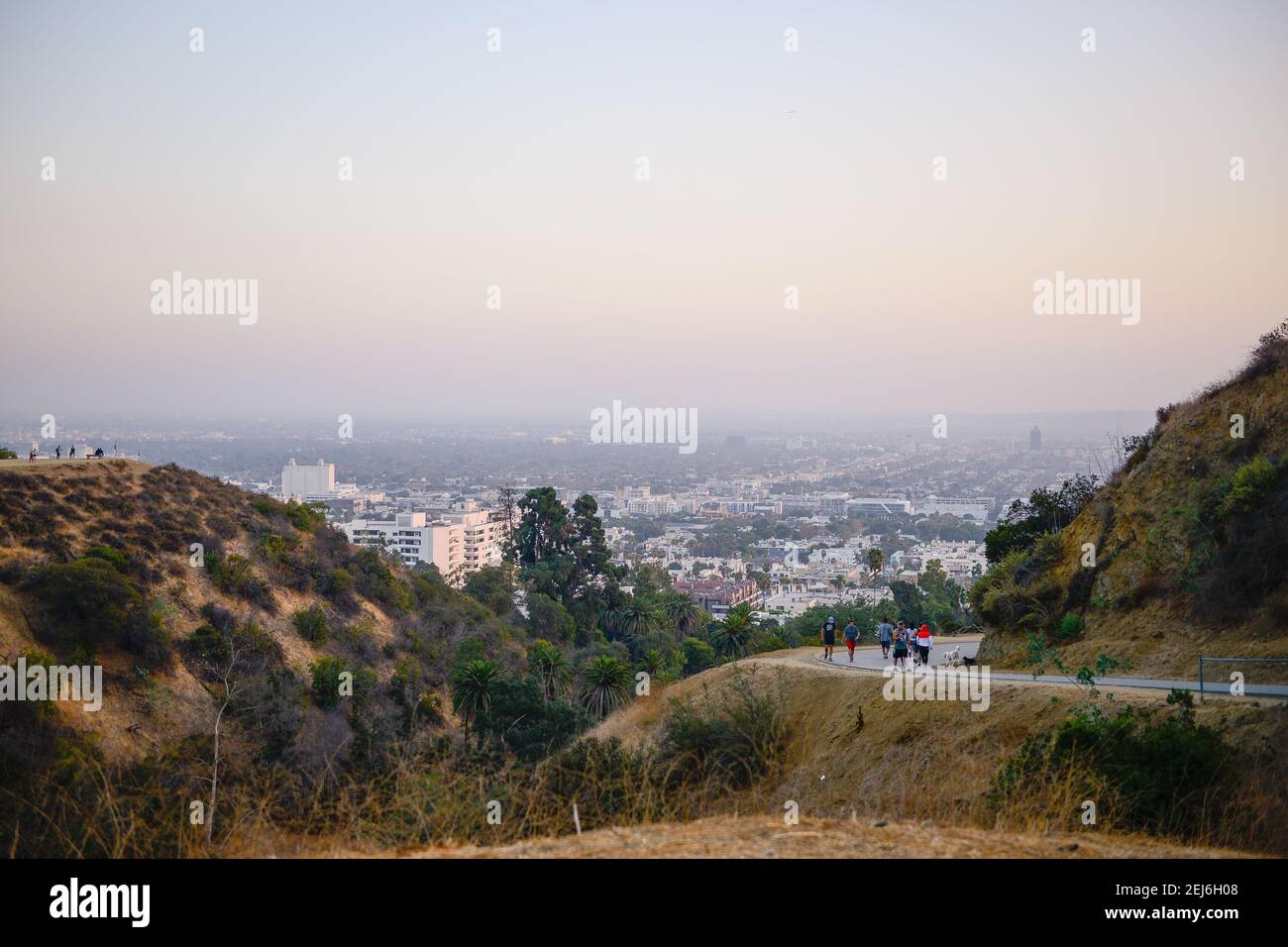 Hollywood hills hike hi-res stock photography and images - Alamy