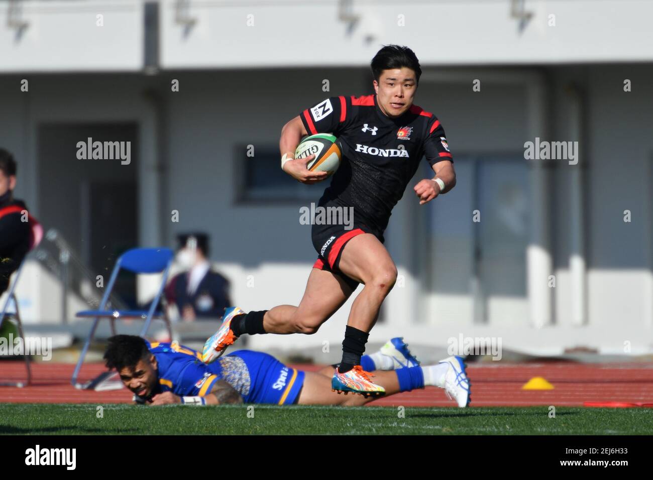 Tokyo, Japan. Credit: MATSUO. 20th Feb, 2021. Kanta Omata Rugby : Japan ...