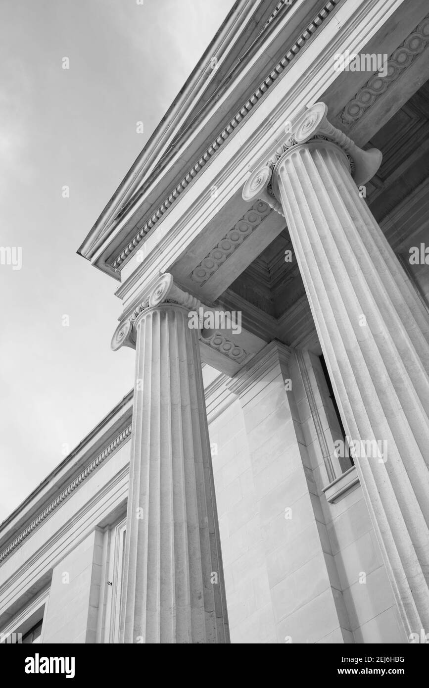 Town hall architect Black and White Stock Photos & Images - Alamy