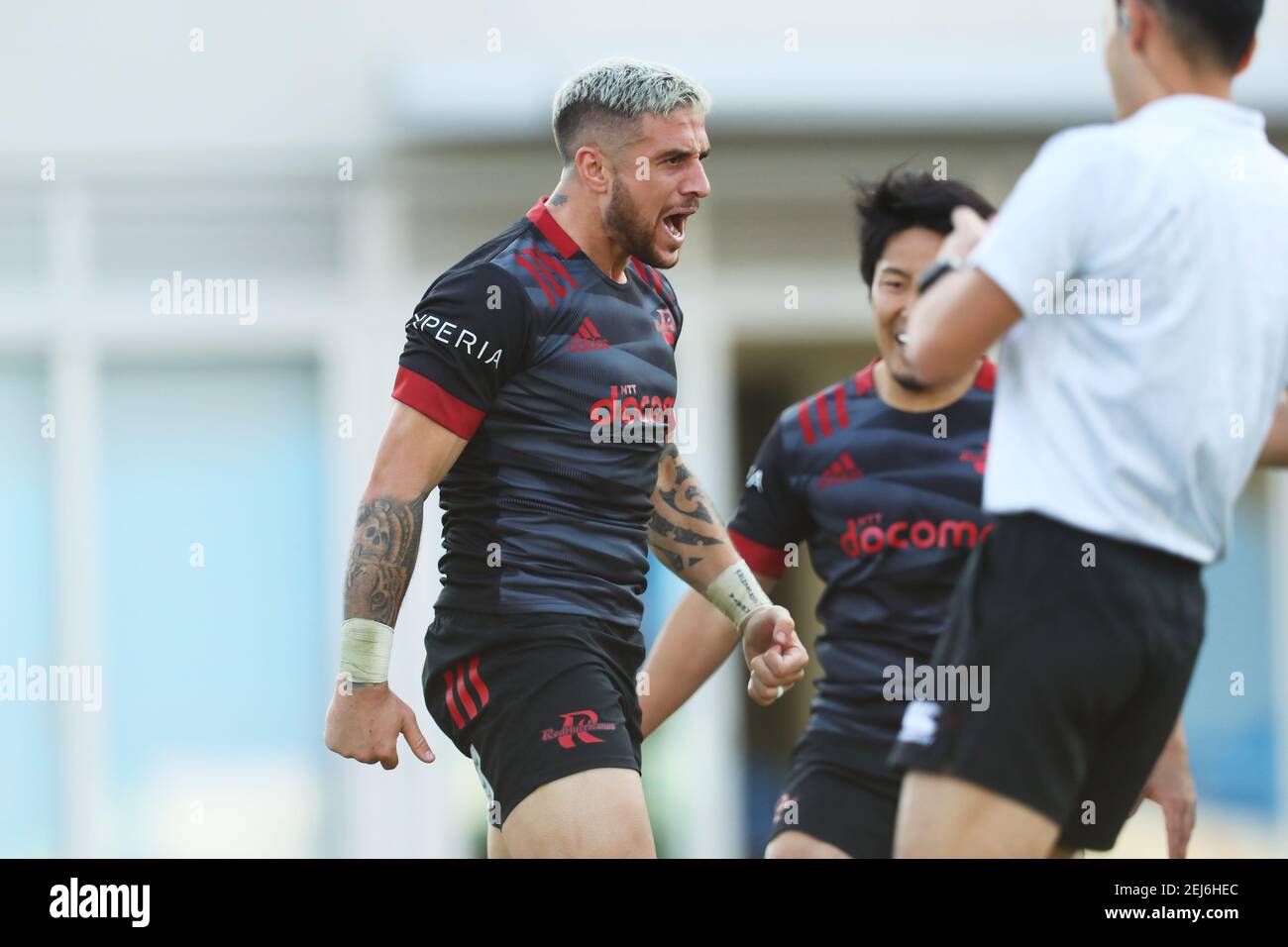 Tokyo, Japan. 21st Feb, 2021. TJTJ Perenara (NTT) Rugby : Japan Rugby ...