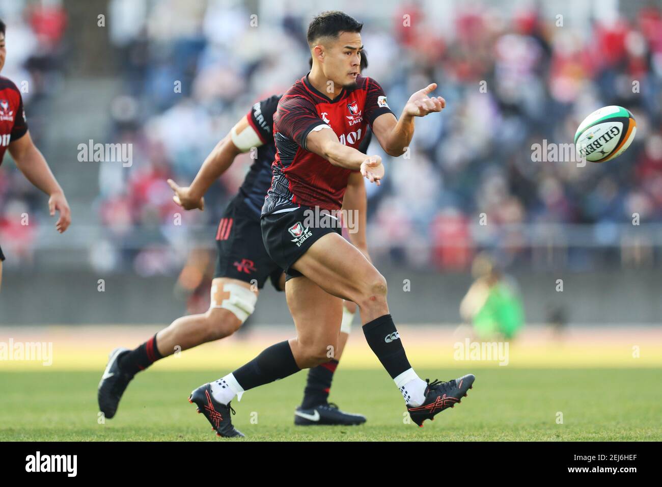 Tokyo, Japan. 21st Feb, 2021. Yu Tamura Rugby : Japan Rugby Top League 2021 match between Toyota ...