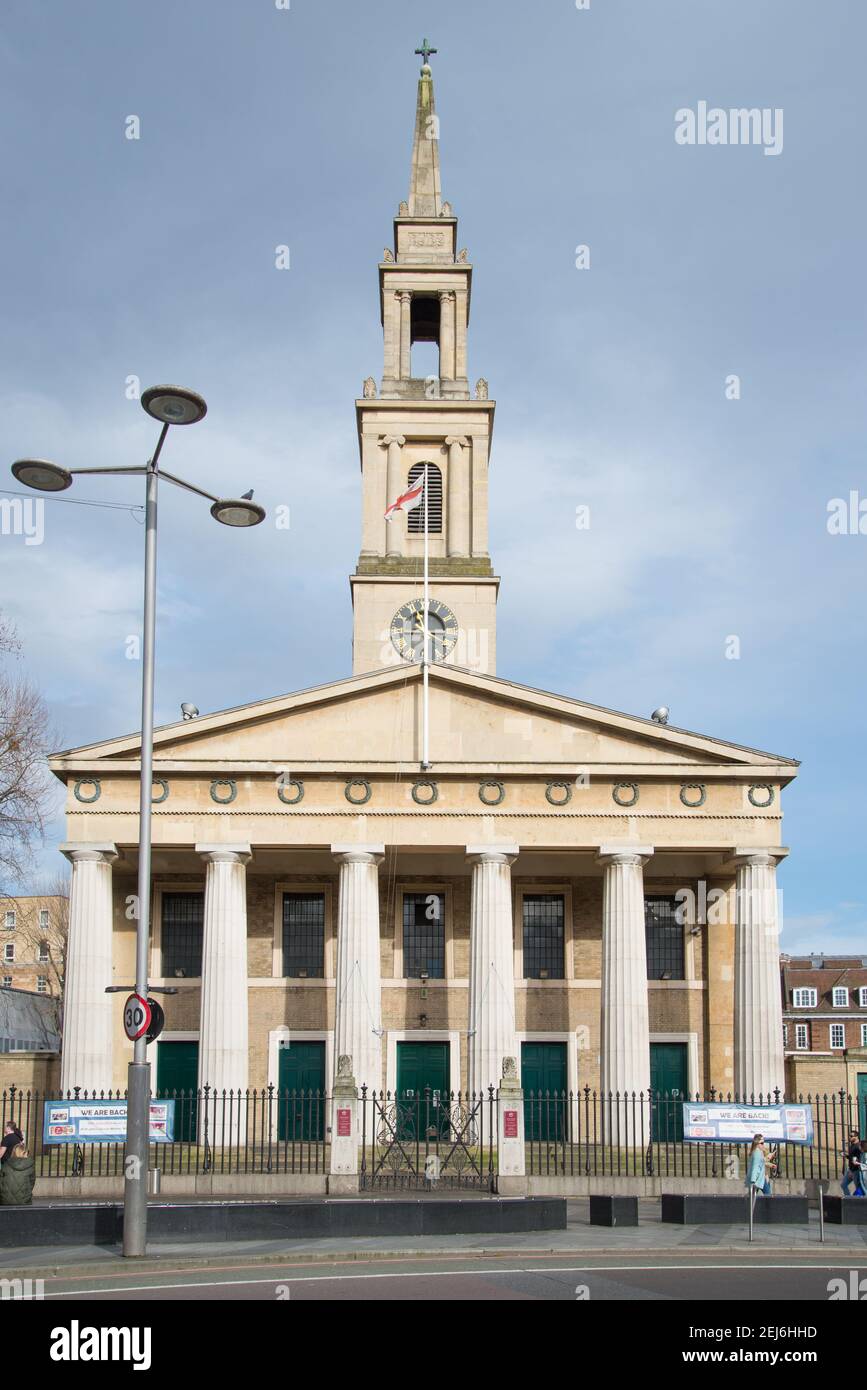 Church of St. John with All Saints Waterloo by Francis Bedford Stock ...