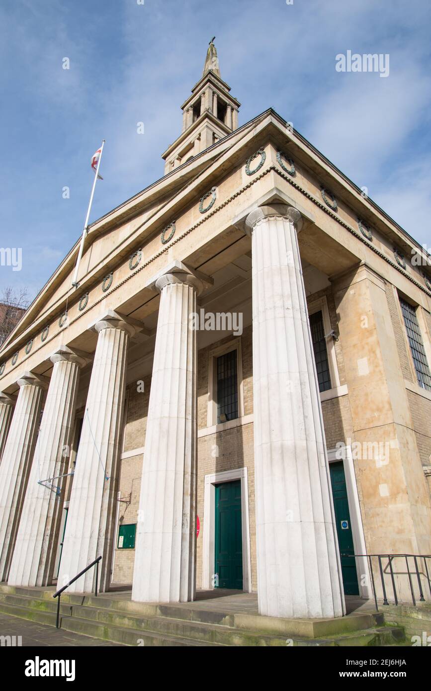 Church of St. John with All Saints Waterloo Greek Revival Architecture ...