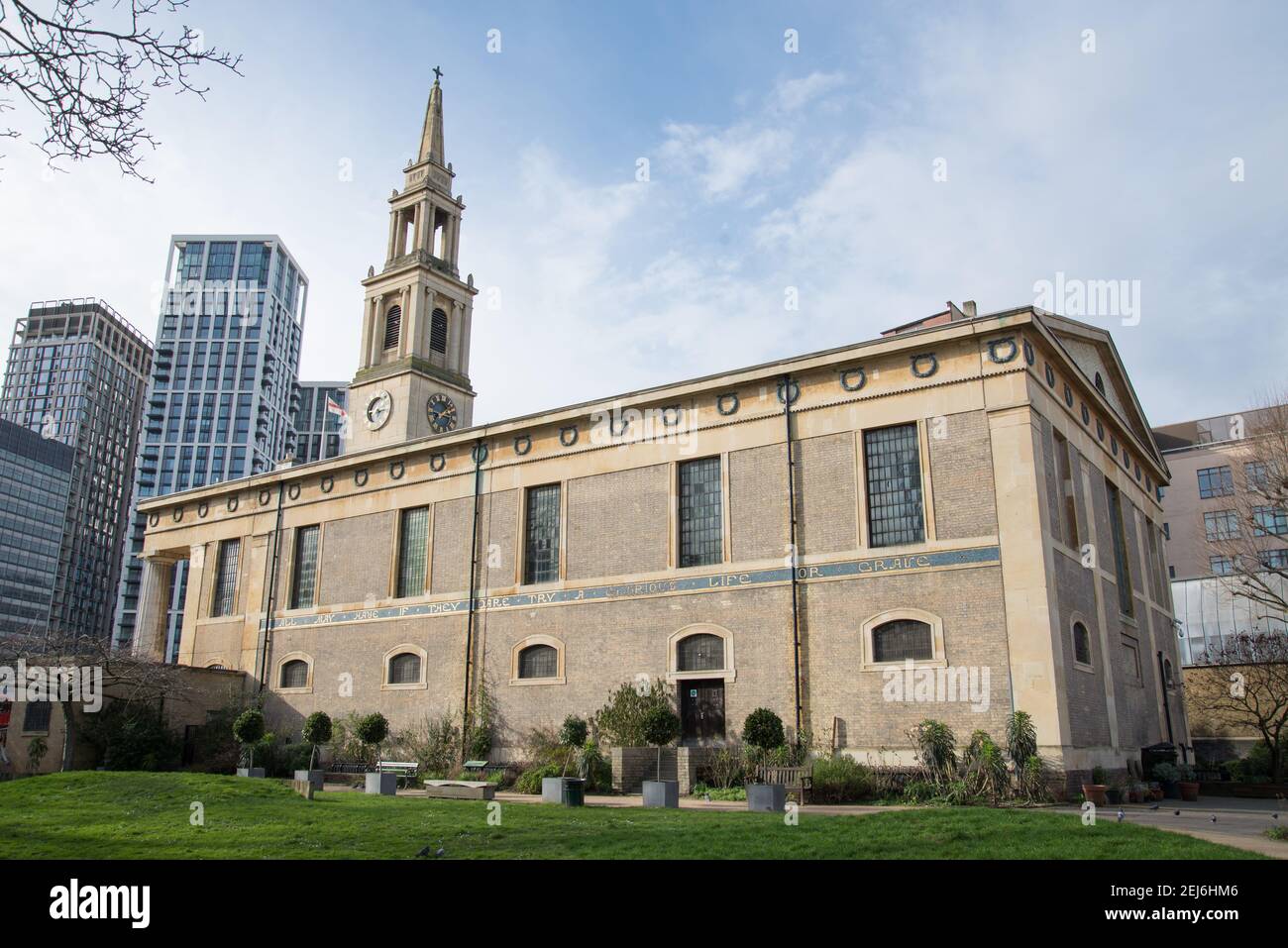 Church of St. John with All Saints Waterloo Greek Revival Architecture ...
