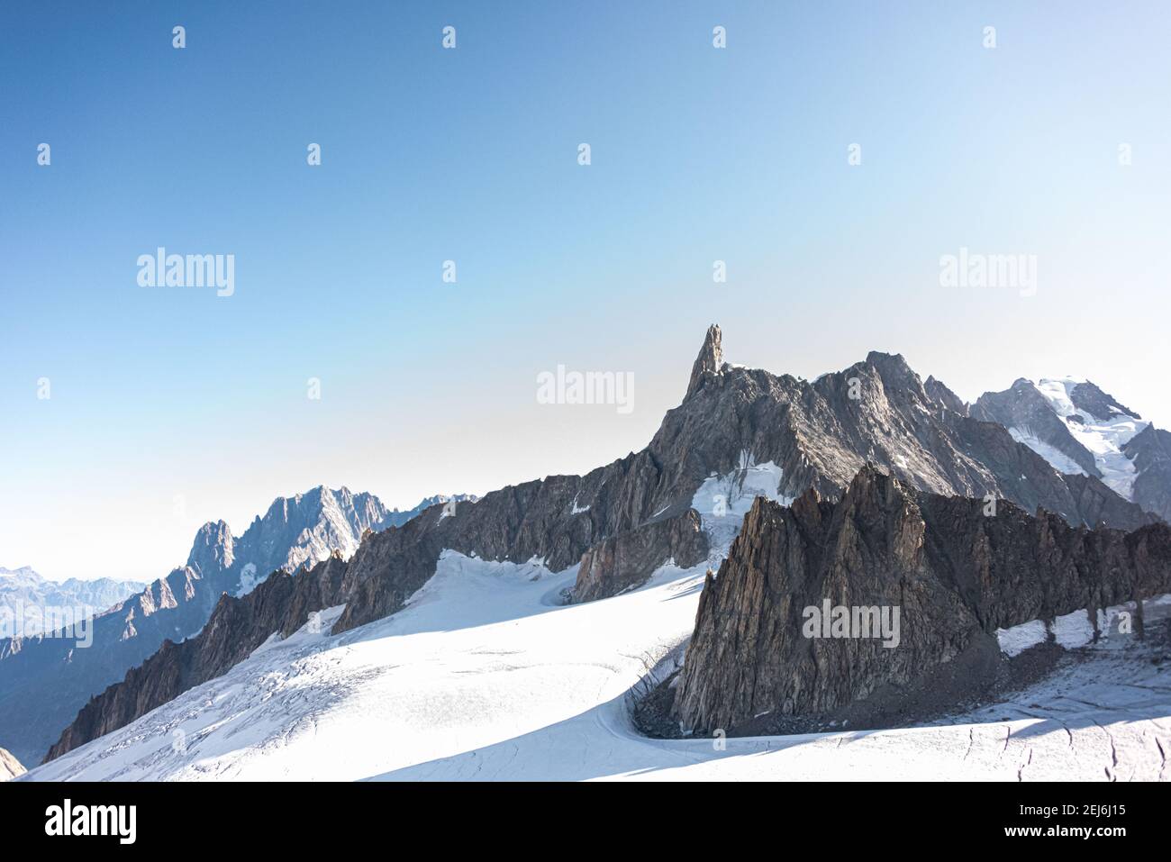 Mont Blanc is the highest peak in the Alps and second peak in Europe ...