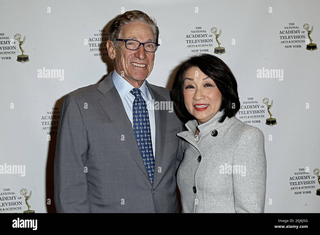 New York, NY, USA. 30 November, 2017. Maury Povich, Connie Chung at the 2017 Gold & Silver ...