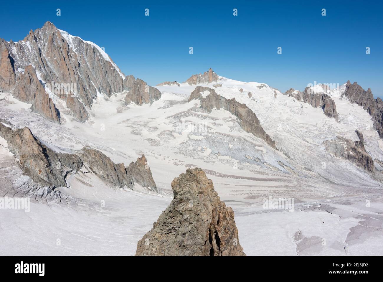 Mont Blanc is the highest peak in the Alps and second peak in Europe ...