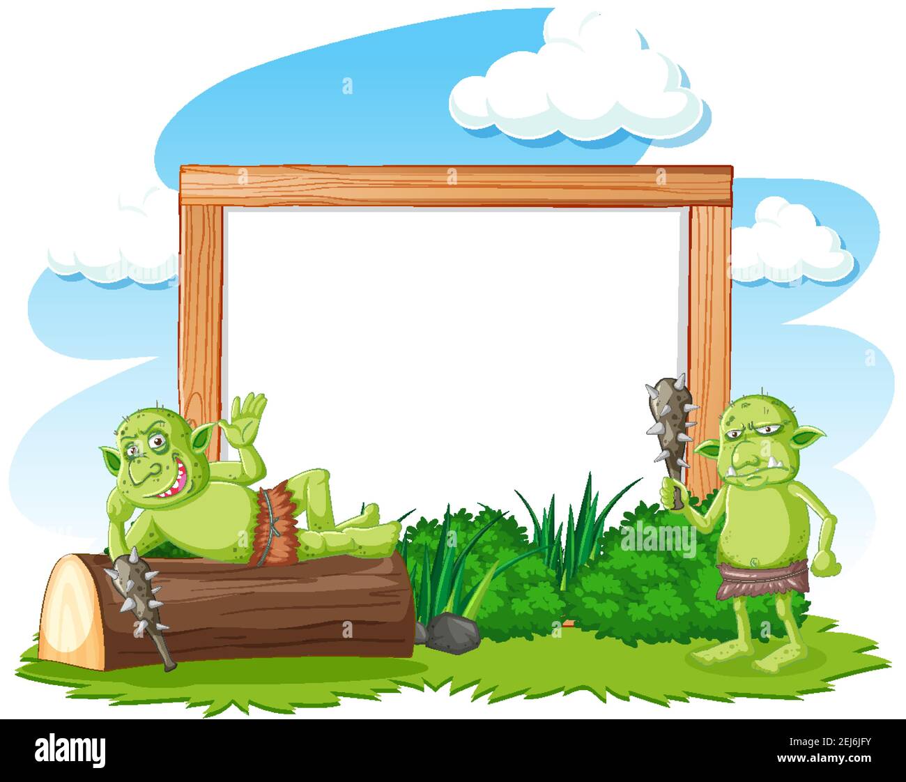 Goblin legend Stock Vector Images - Alamy