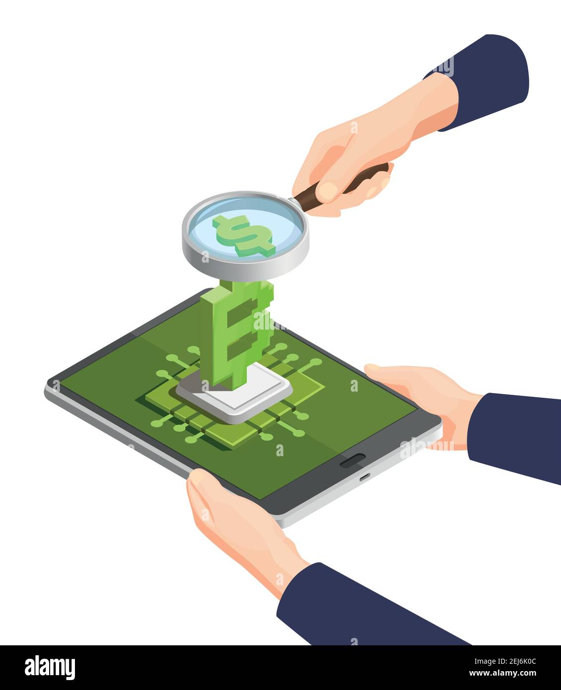 Cryptocurrency optimization Cut Out Stock Images & Pictures - Alamy