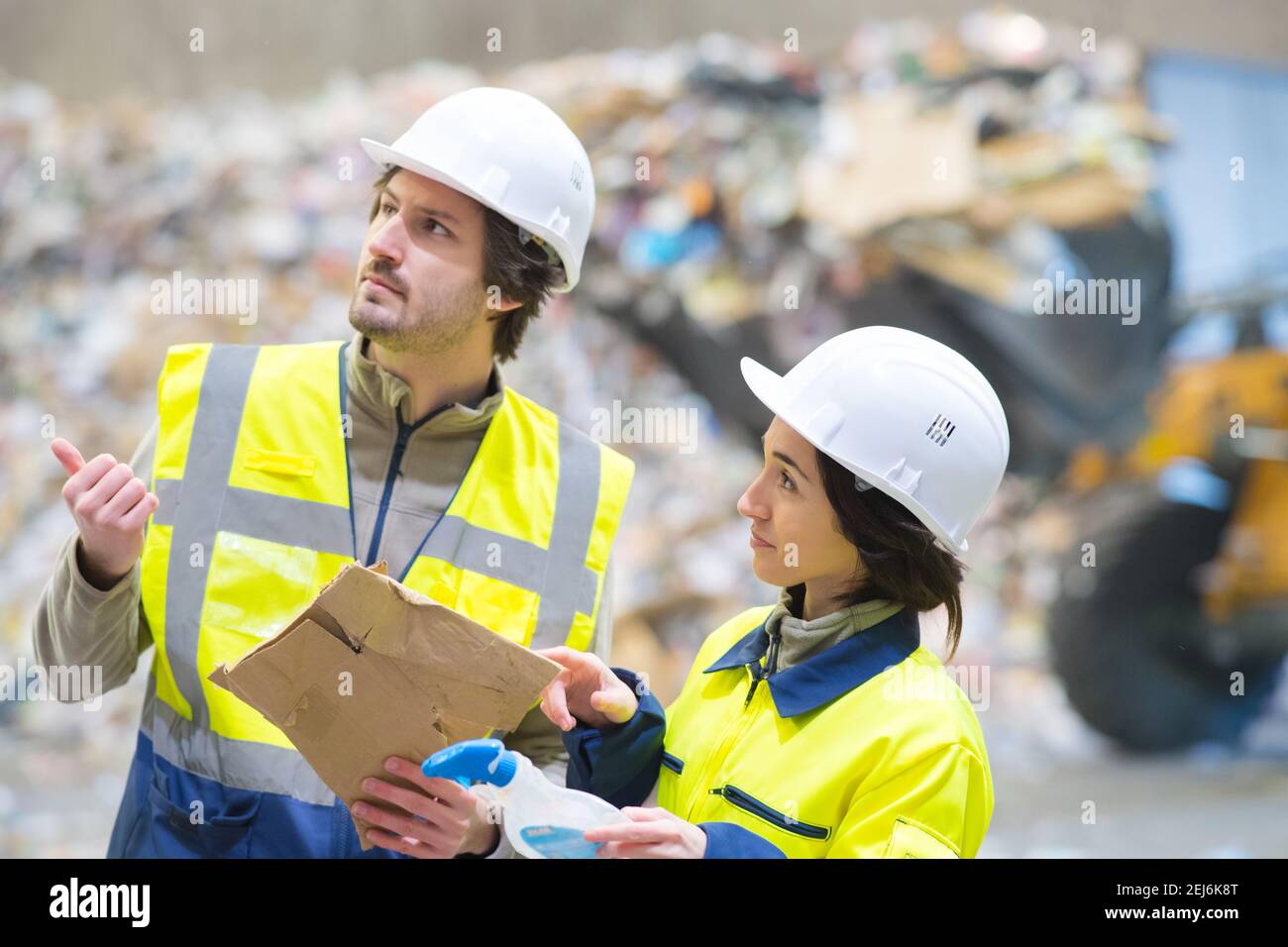recycling team at work Stock Photo - Alamy