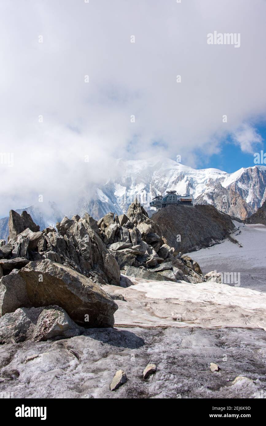Mont Blanc is the highest peak in the Alps and second peak in Europe ...