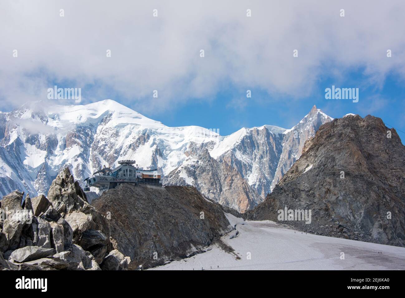 Mont Blanc is the highest peak in the Alps and second peak in Europe ...