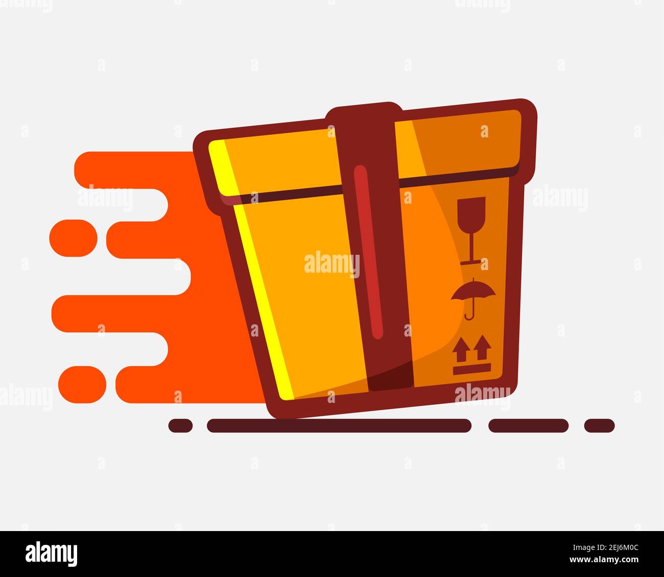 fast delivery package concept symbol vector illustration Stock Vector ...