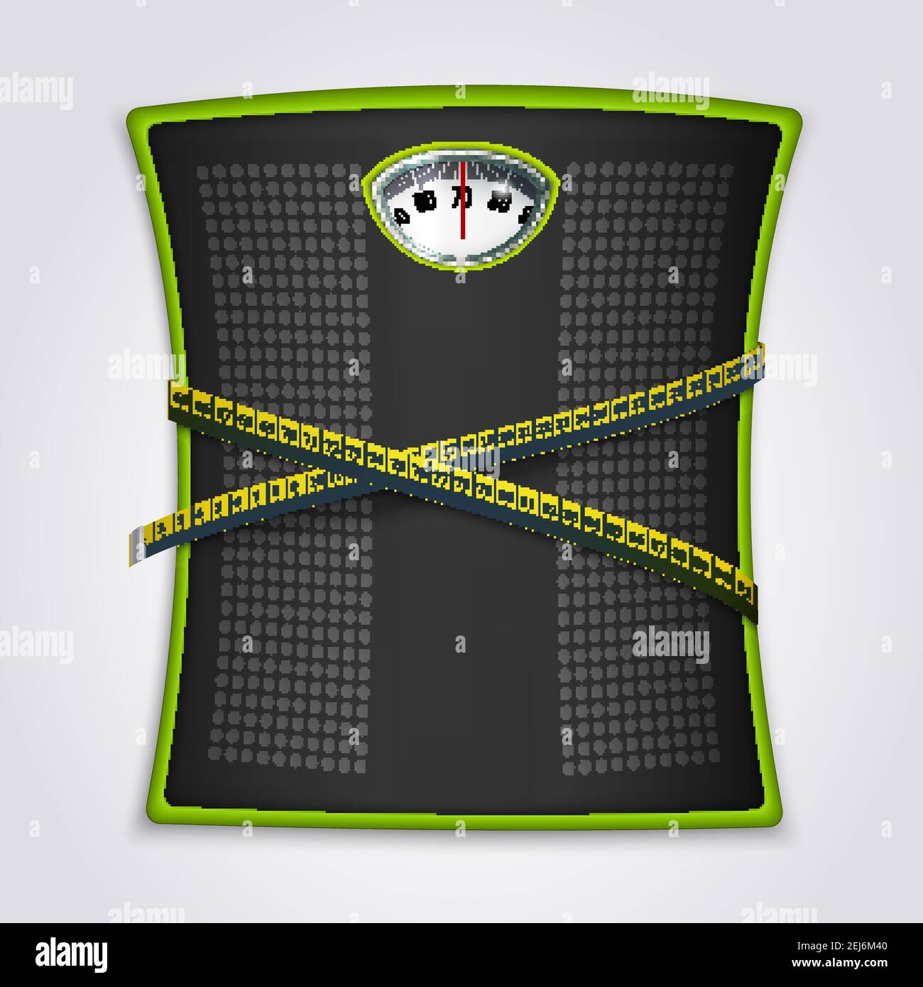 Weight Loss Measuring Tape Clipart