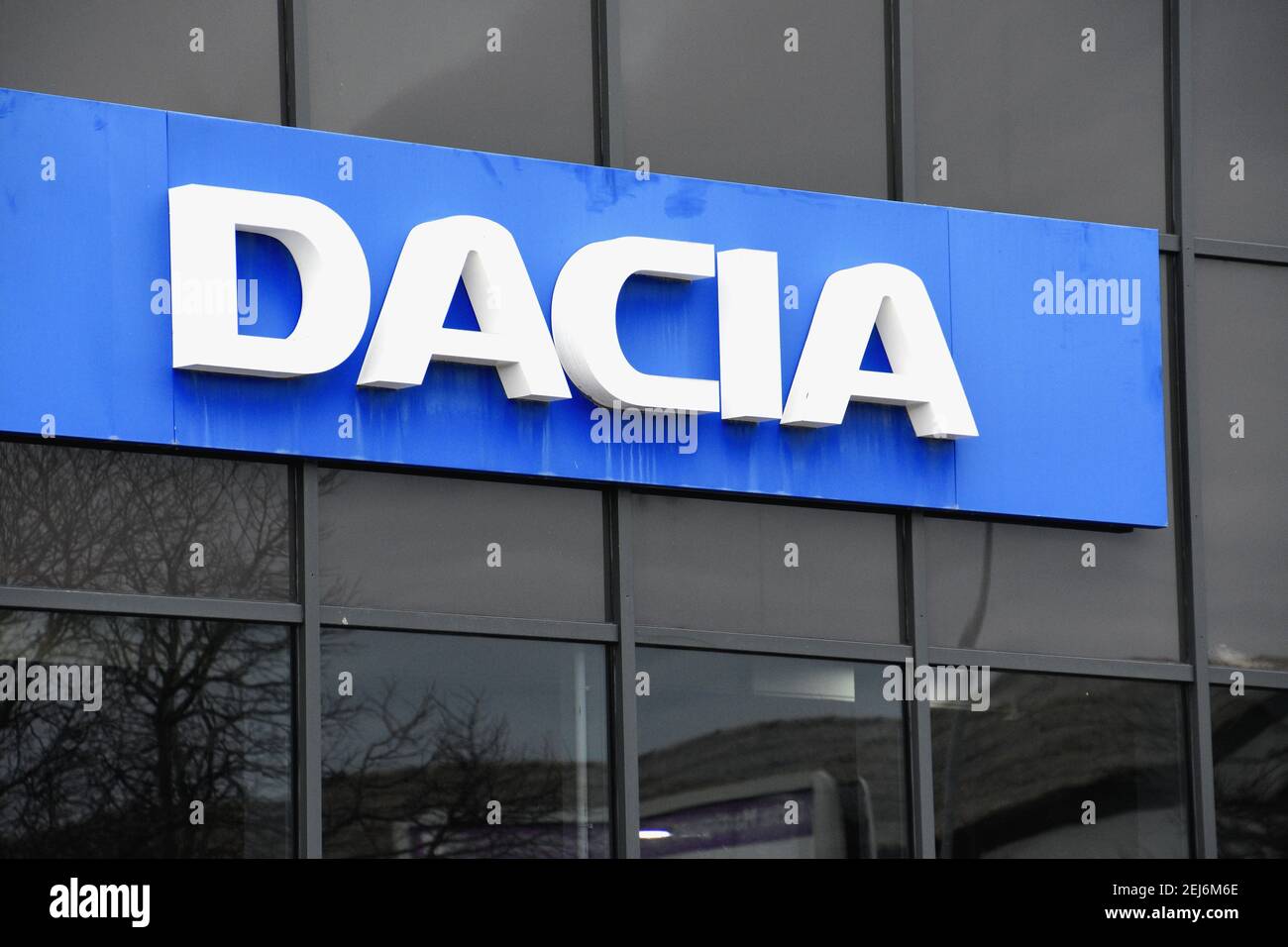 Dacia signs hi-res stock photography and images - Alamy