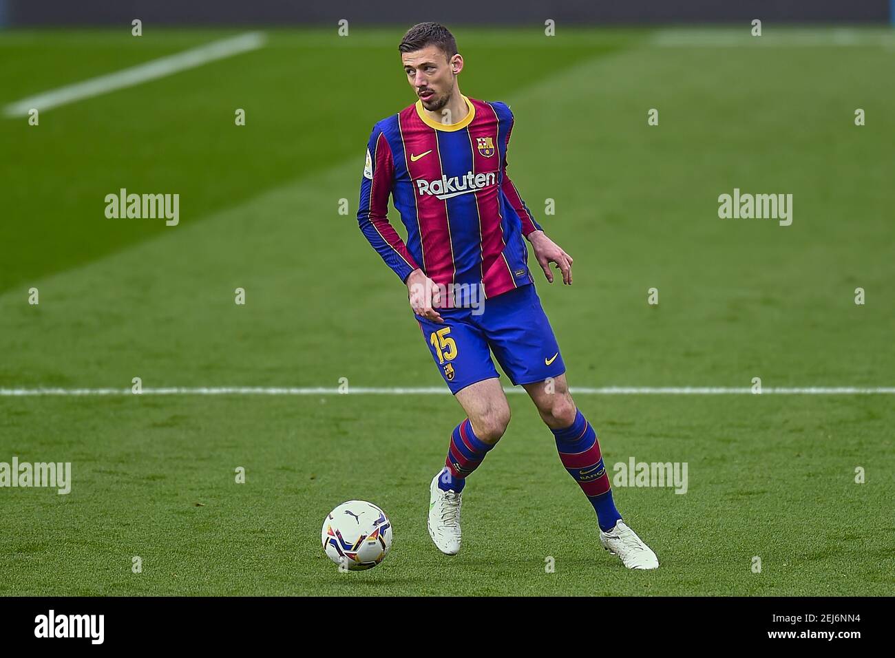 Clement Lenglet of FC Barcelona during the La Liga match between FC ...