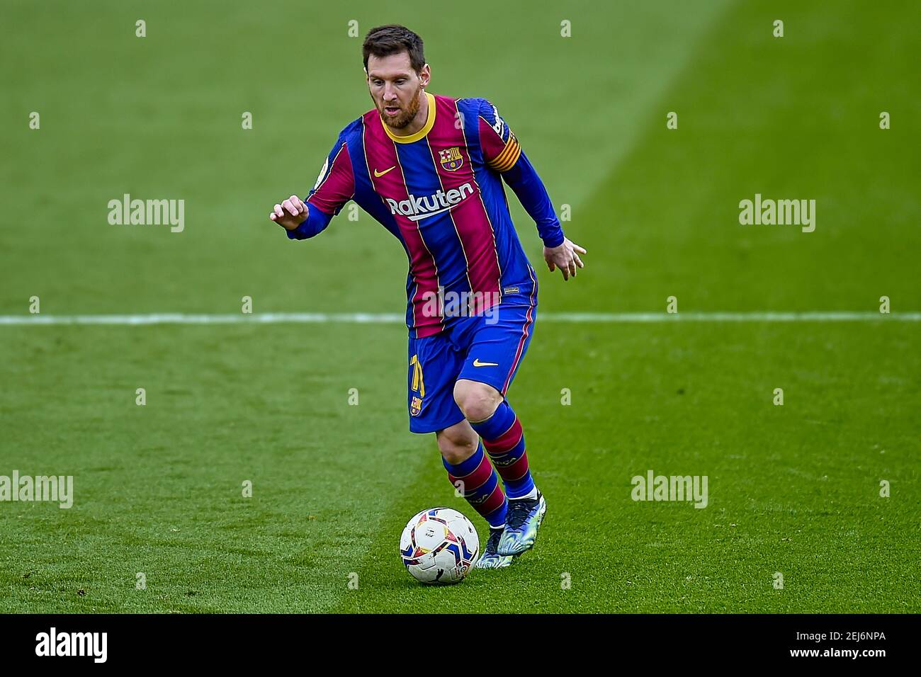 Lionel Messi of FC Barcelona during the La Liga match between FC ...