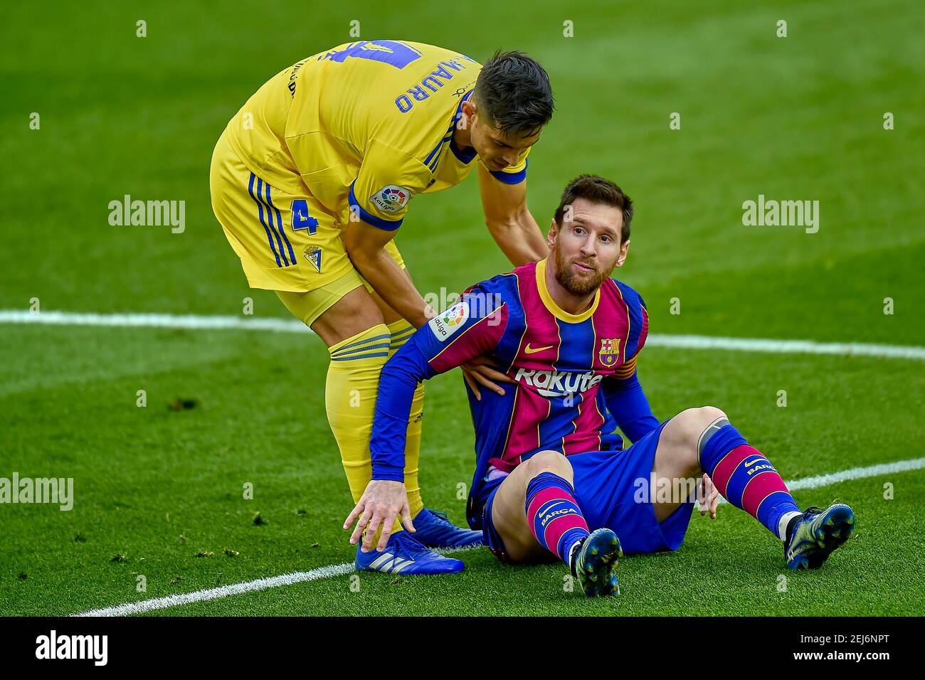 Lionel Messi of FC Barcelona during the La Liga match between FC ...