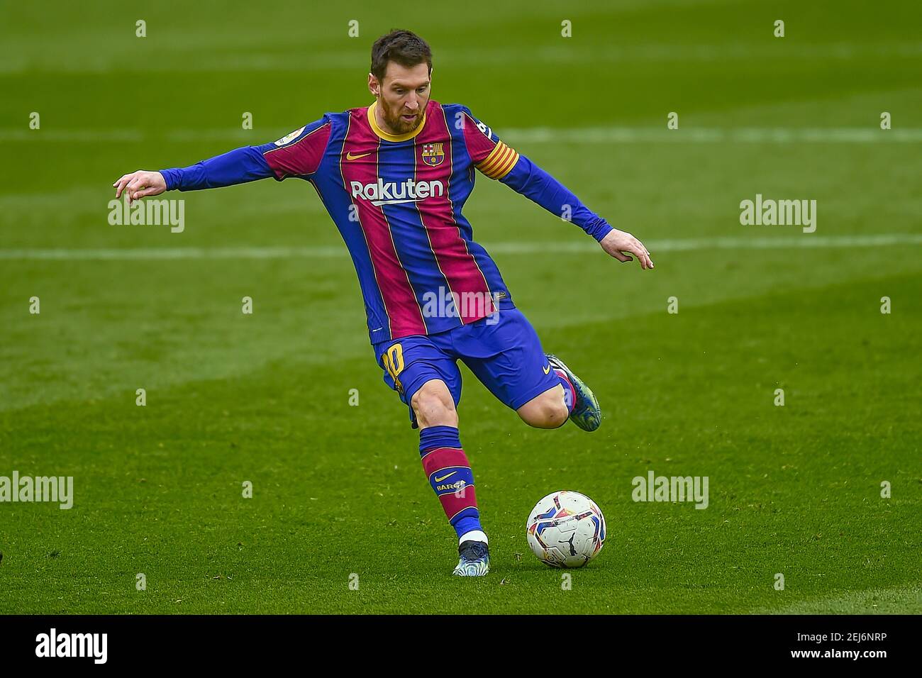 Lionel Messi of FC Barcelona during the La Liga match between FC ...