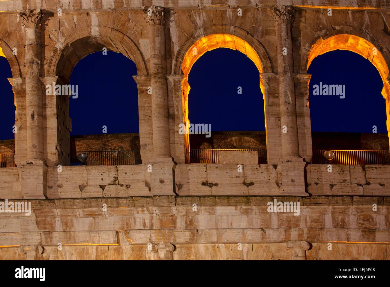 Ancient arches . Roman antique architecture Stock Photo - Alamy