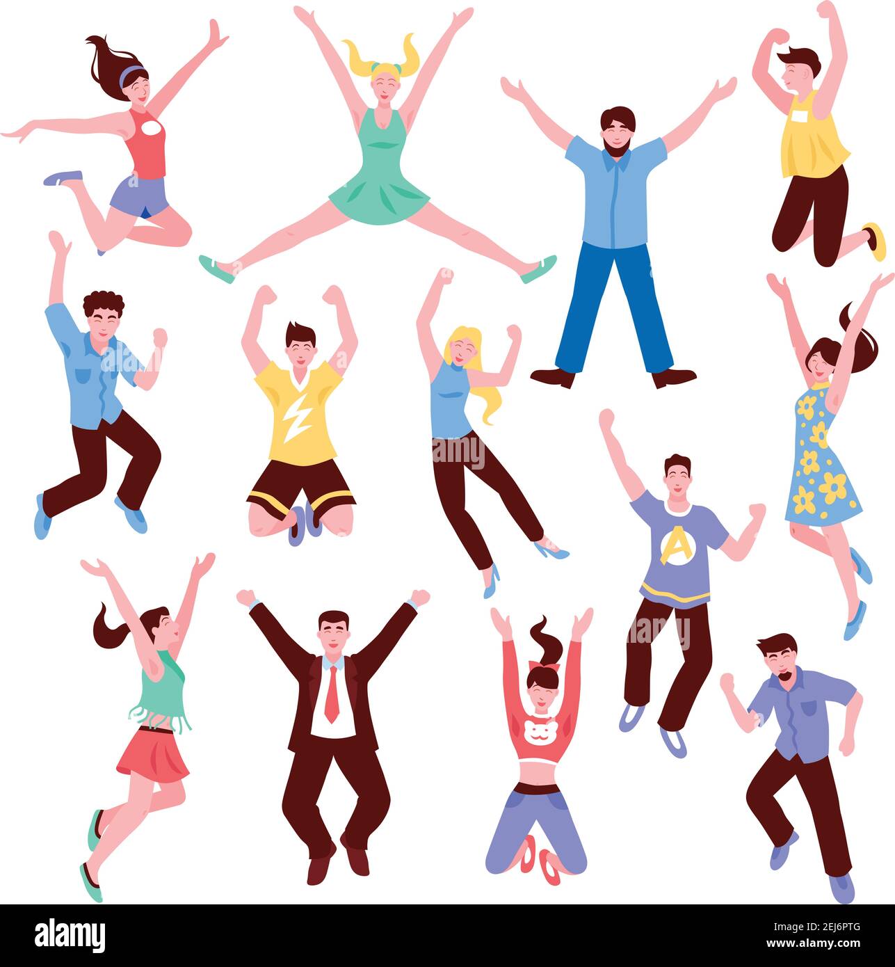 Adults in flight Stock Vector Images - Alamy