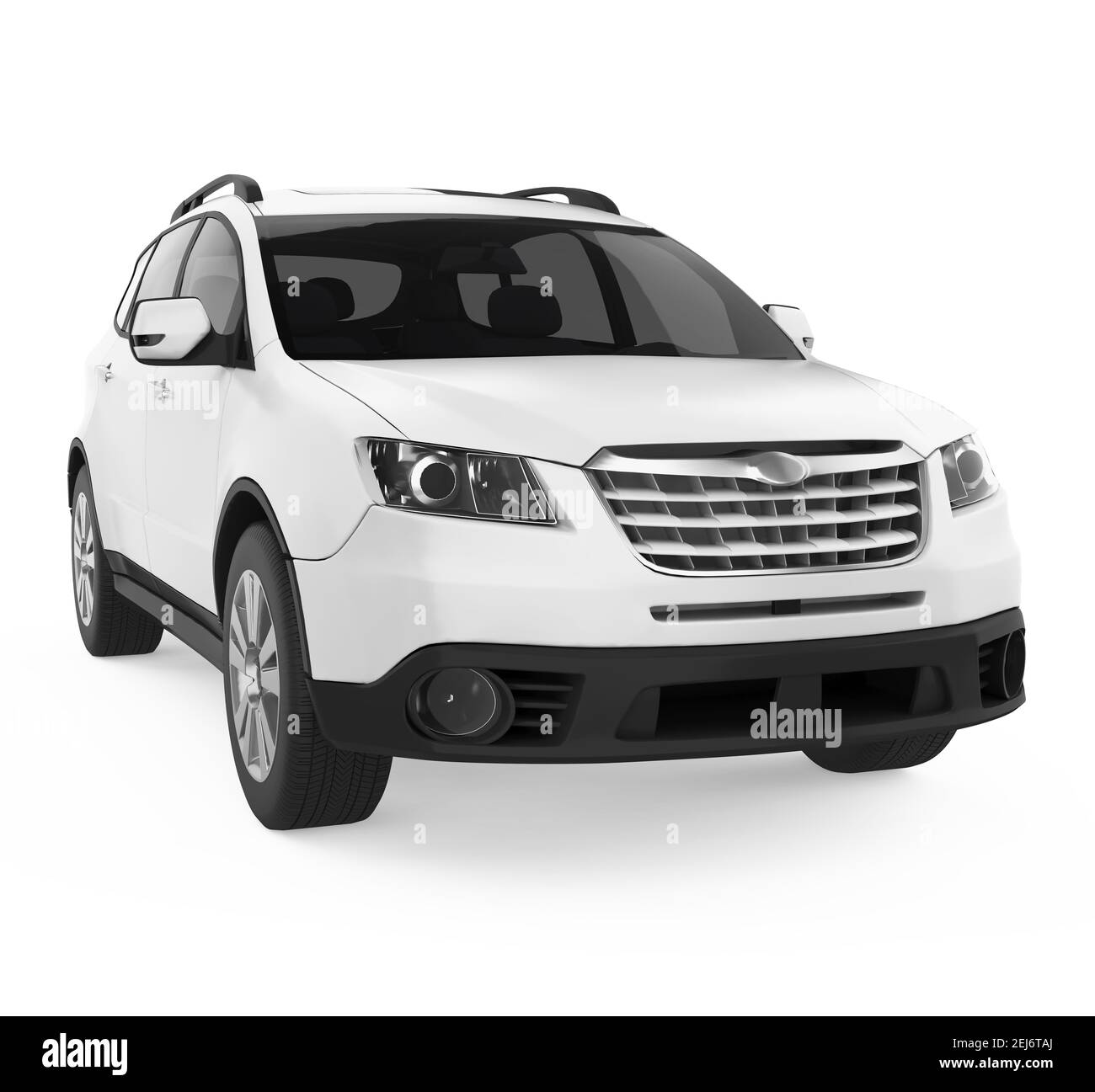 SUV Car Isolated Stock Photo - Alamy
