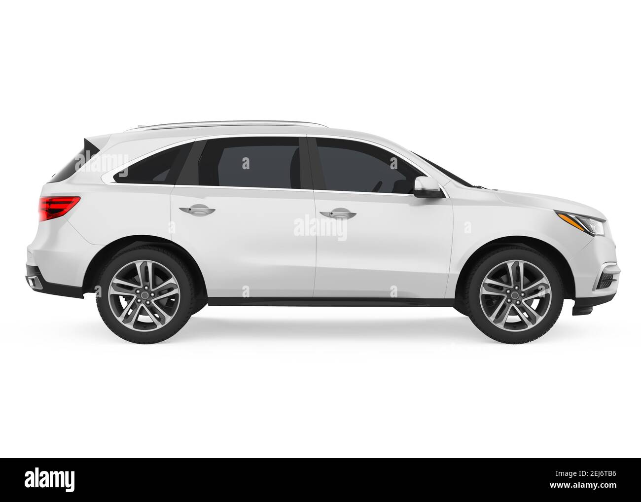 SUV Car Isolated Stock Photo - Alamy