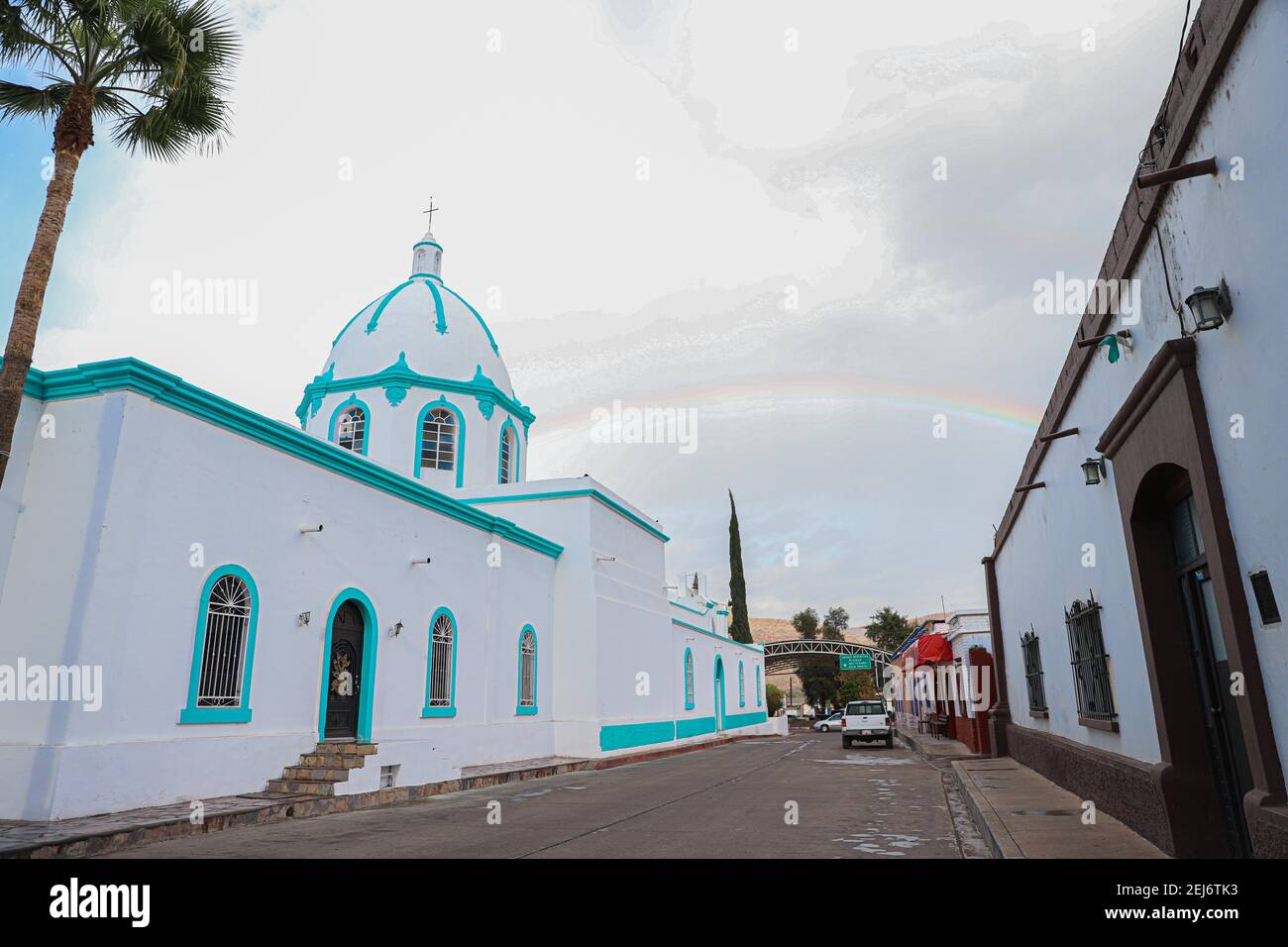 Our Lady of Guadalupe Parish in Sahuaripa, Sonora, Mexico. (Photo by ...