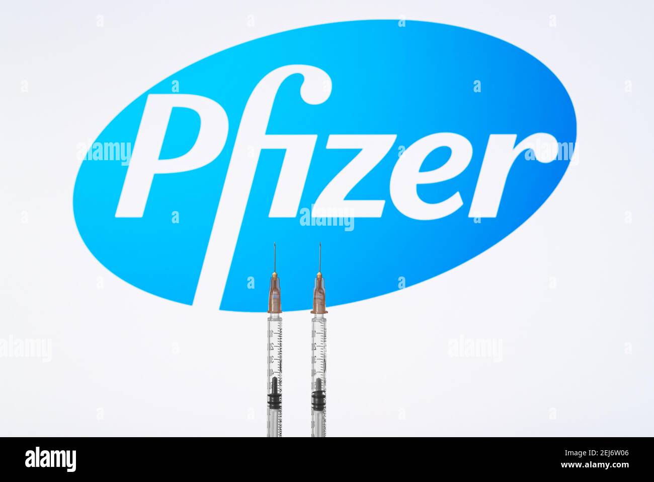 Pfizer new logo hi-res stock photography and images - Alamy