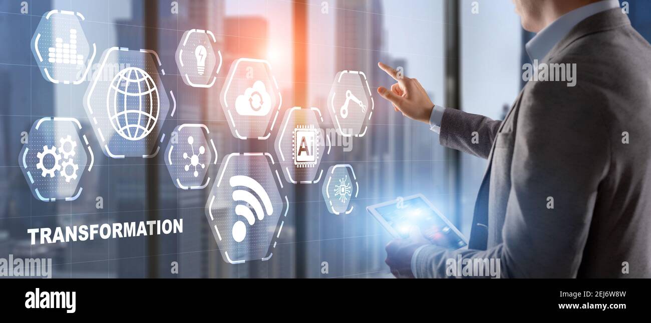 Digital transformation digitization of business processes and modern ...