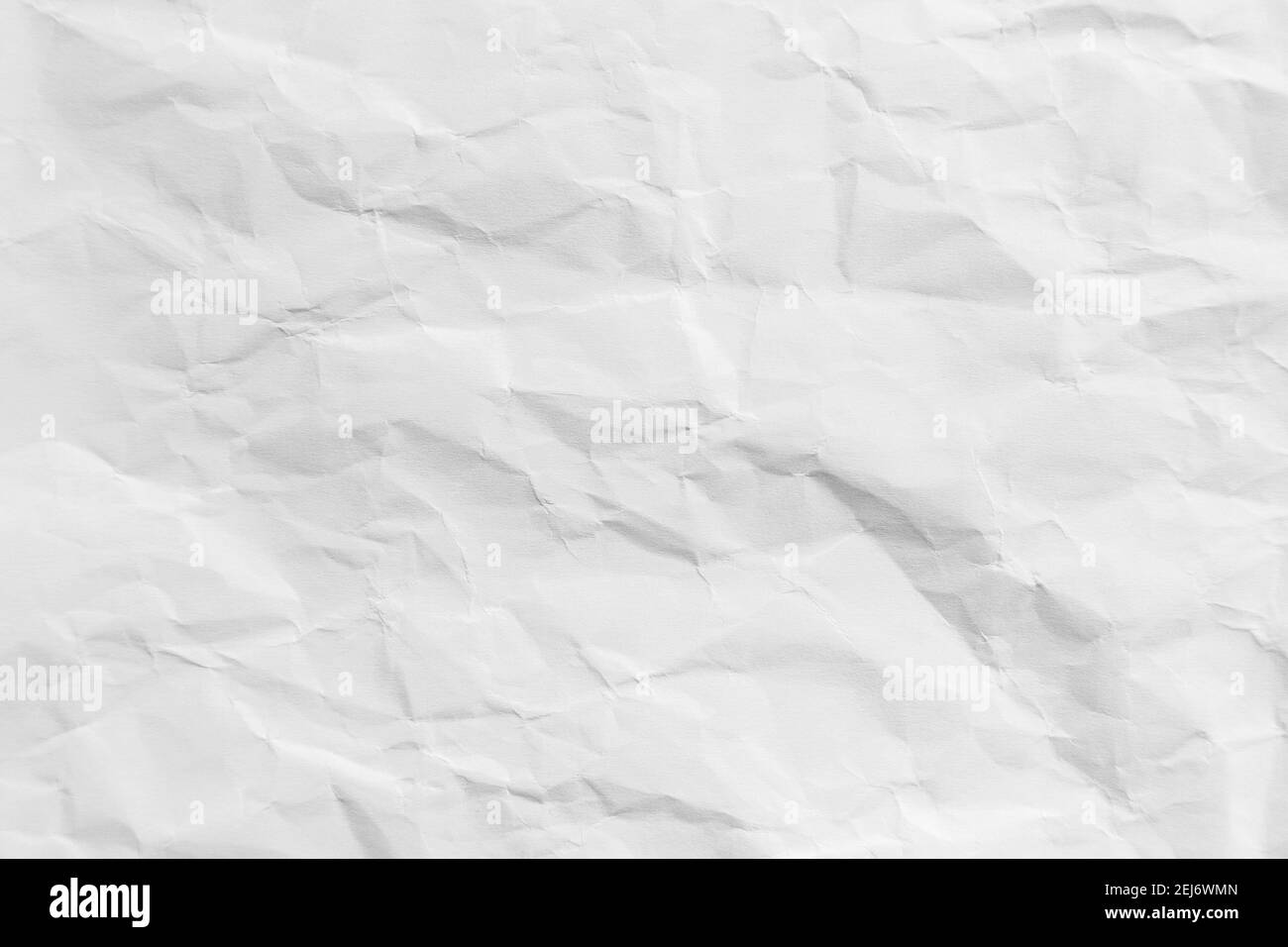 Recycled crumpled white paper texture background Stock Photo - Alamy