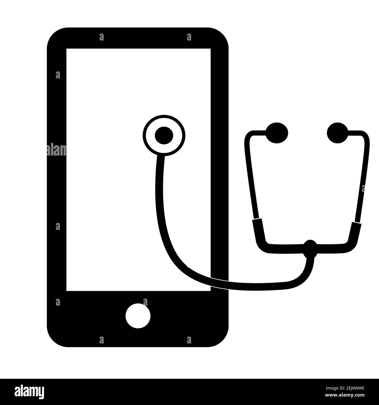 Telehealth background Black and White Stock Photos & Images - Alamy