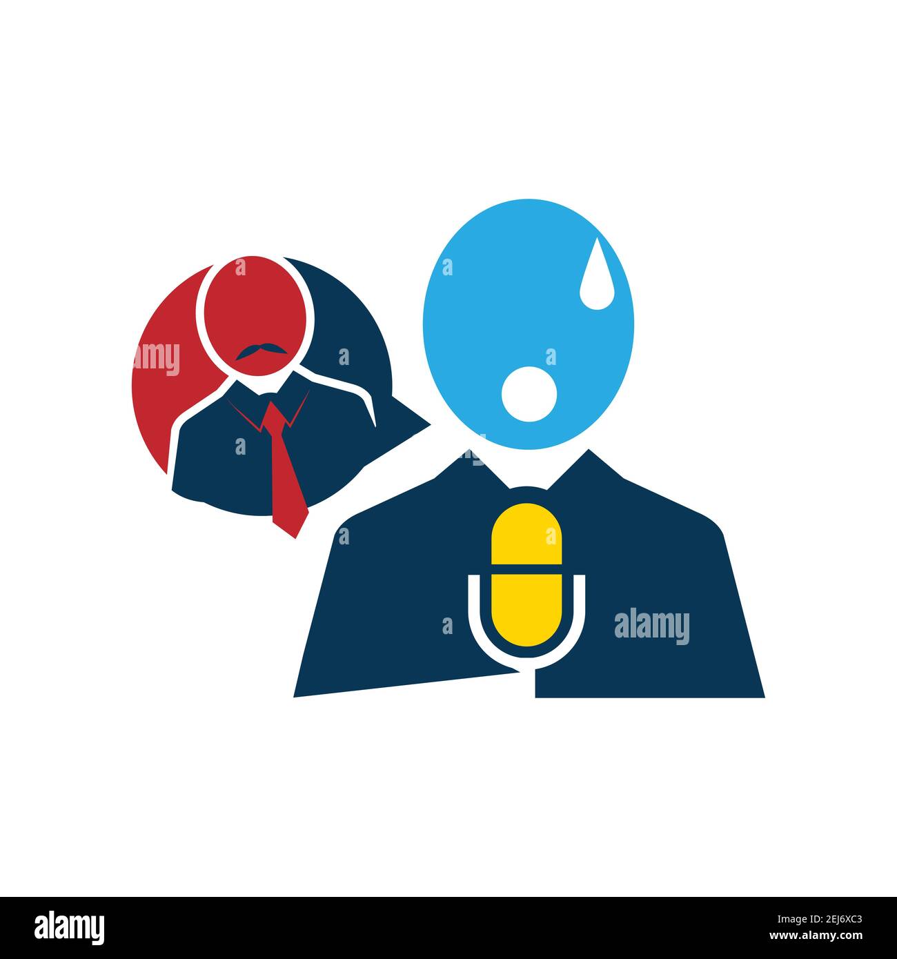 Podcast logo vector Stock Vector Images - Alamy