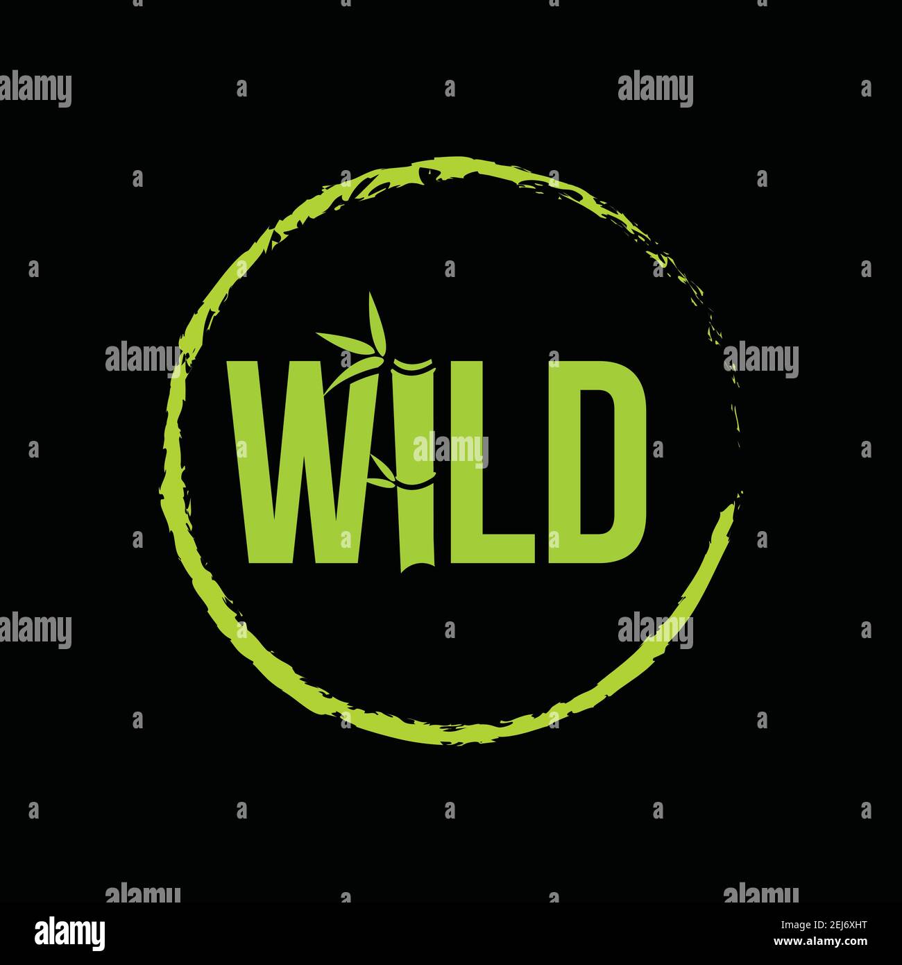 Popular Stylish Wild Lettering Typography logo design vector ...