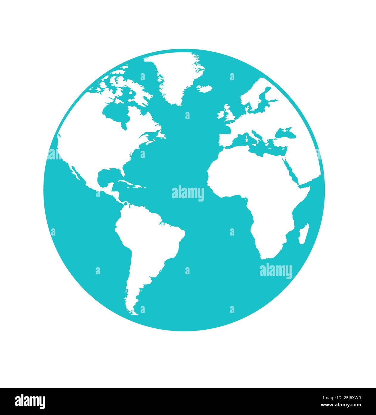 world globe vector illustration Stock Vector Image & Art - Alamy