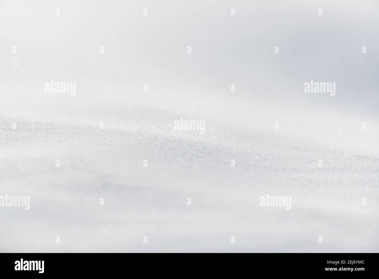 Beautiful winter background with snowy field. Natural winter texture ...