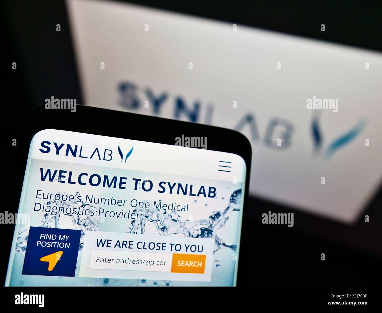 Synlab logo hi-res stock photography and images - Alamy