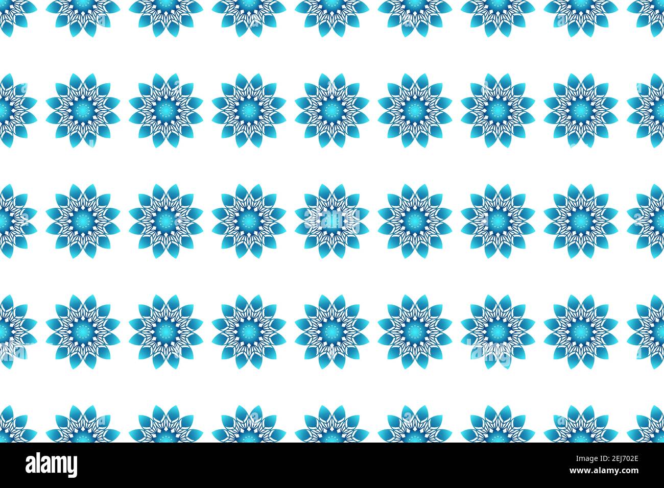 Winter seamless pattern with colorful gradient snowflakes on white ...