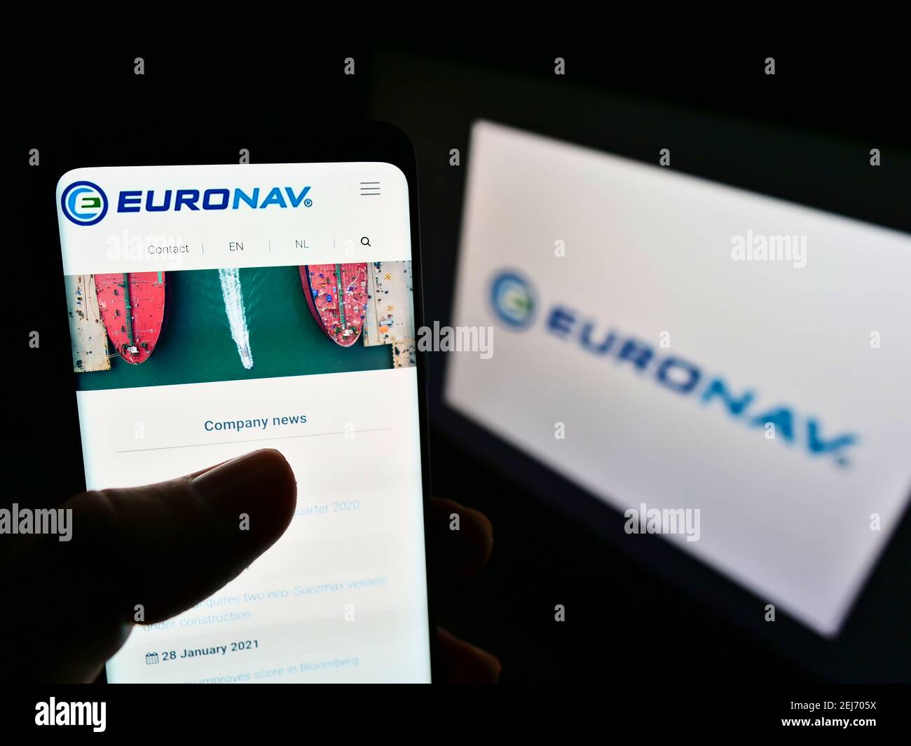 Euronav logo hi-res stock photography and images - Alamy