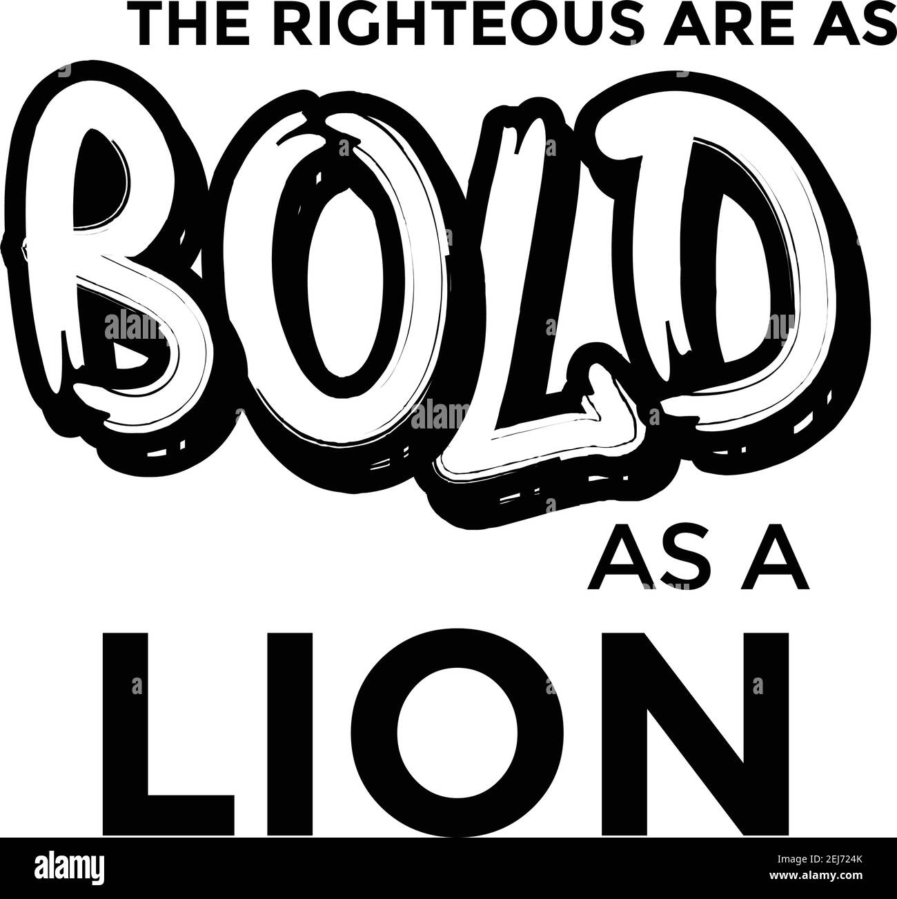 Bible slogan Stock Vector Images - Alamy