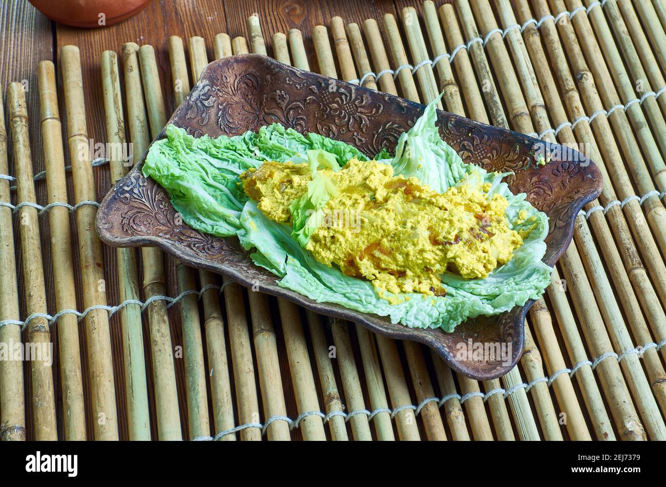 Samaki wa kupaka - Grilled Fish in Coconut Sauce, Tanzanian dish Stock ...