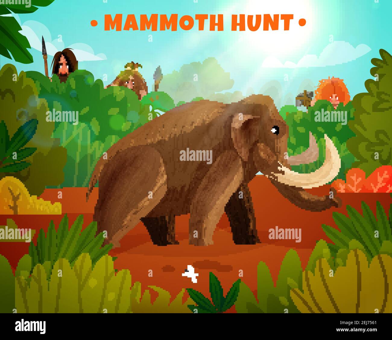 Mammoth hunt hi-res stock photography and images - Alamy